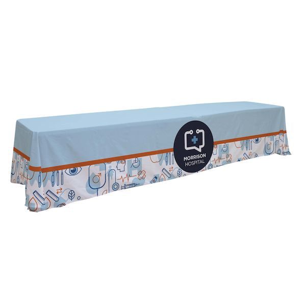 12' Custom Table Throw - Custom Table Banner - 12' Custom Table Skirt ...