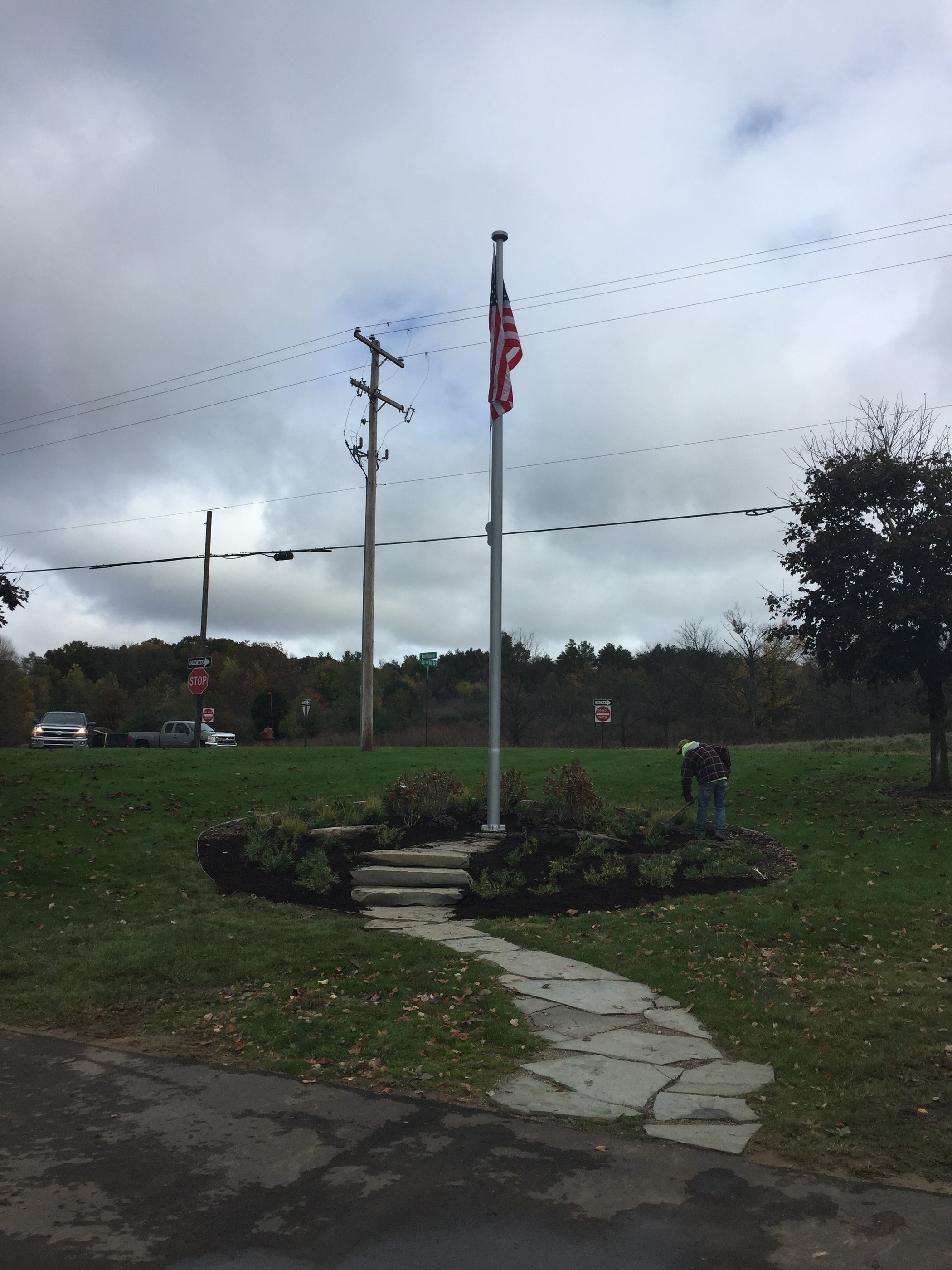 Automatic Aluminum Flagpole | Dusk-to-Dawn Operation | Made in USA ...