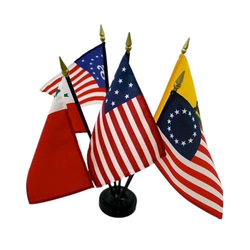 Colonial Series Flag Set #1 | Made in USA — Flagman of America