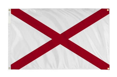 Alabama Flag for Wall Hanging | Alabama Wall Hanging Flag — Flagman of ...
