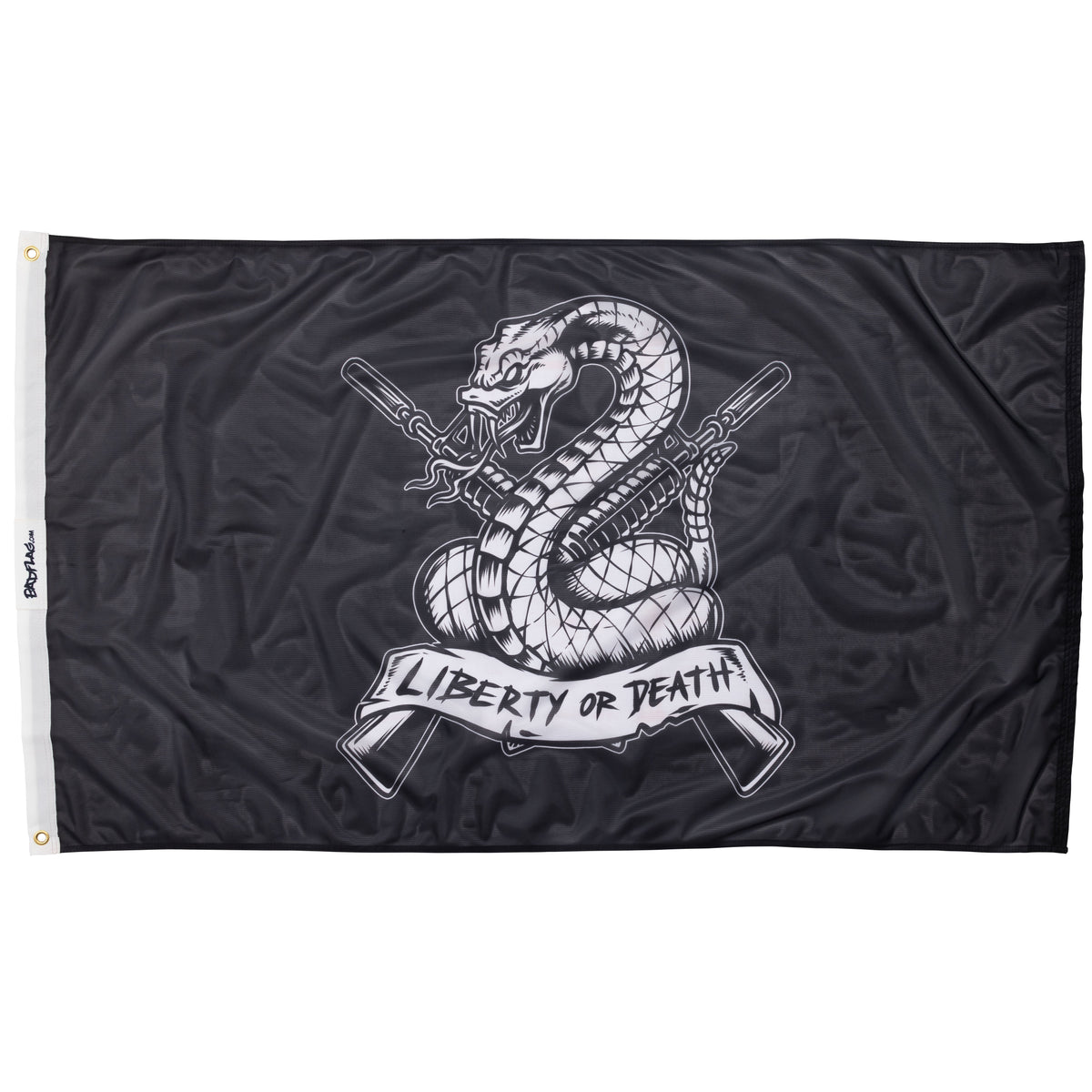 BadFlag Liberty and Death Snake Flag - Truck Mounted Liberty Flag ...