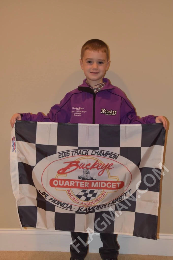 Custom Checkered Flag For Sale - Racing Flags Flagman of America