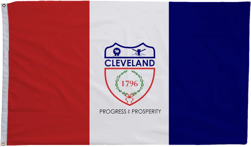 Cleveland Ohio Outdoor Flag - Cleveland Ohio Flag for Sale — Flagman of ...