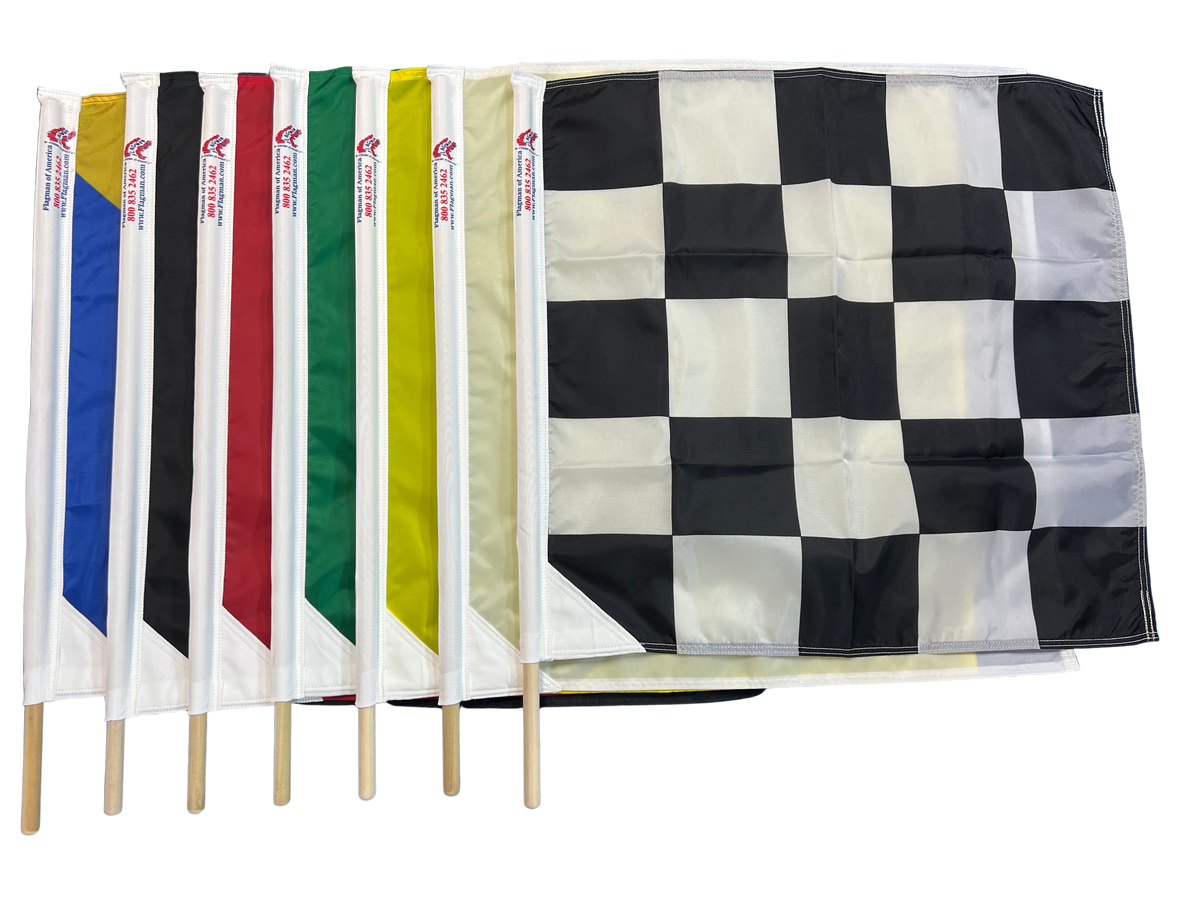 Dynamic Dezigns Style Printed Racing Set of 7 — Flagman of America