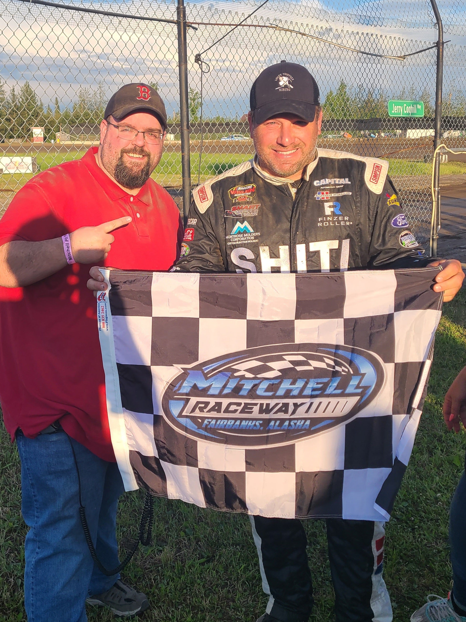Custom Checkered Race Flags with Logo | Made in USA | Flagman — Flagman ...
