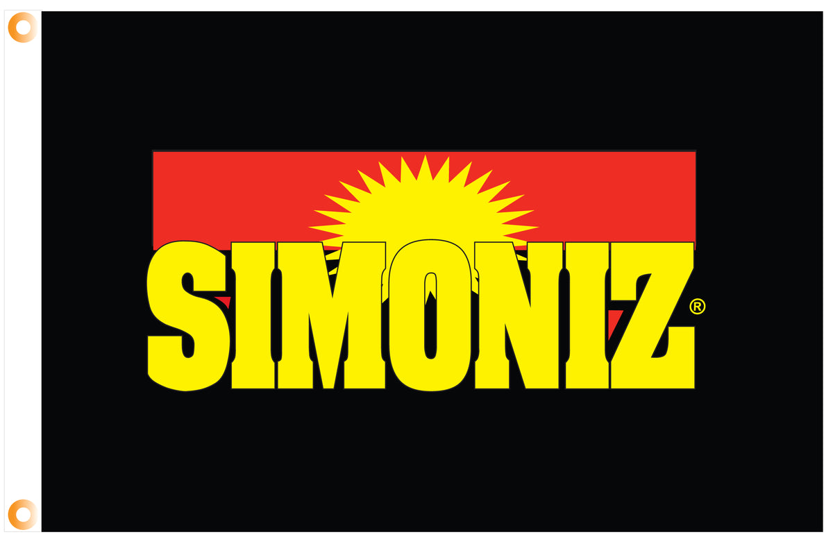 Simoniz flag for sale - Simoniz printed flag - Simoniz outdoor flag ...
