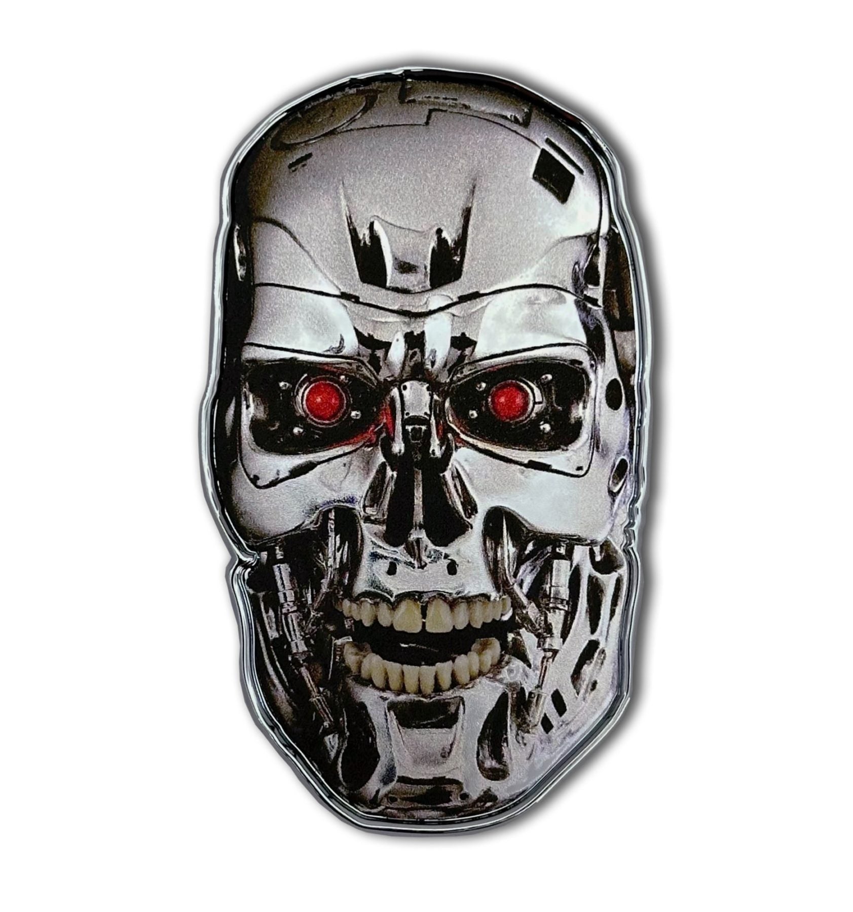 Terminator Car Emblem - Terminator Decal - Terminator Metal Car Decal ...