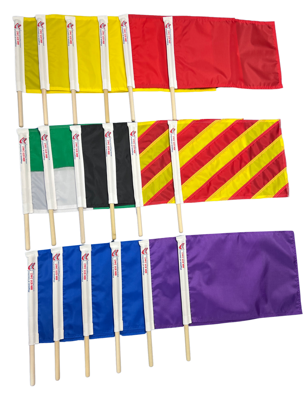 Match Racing Umpire Flag Set | Umpire Flags | Umpire Flag Set — Flagman ...
