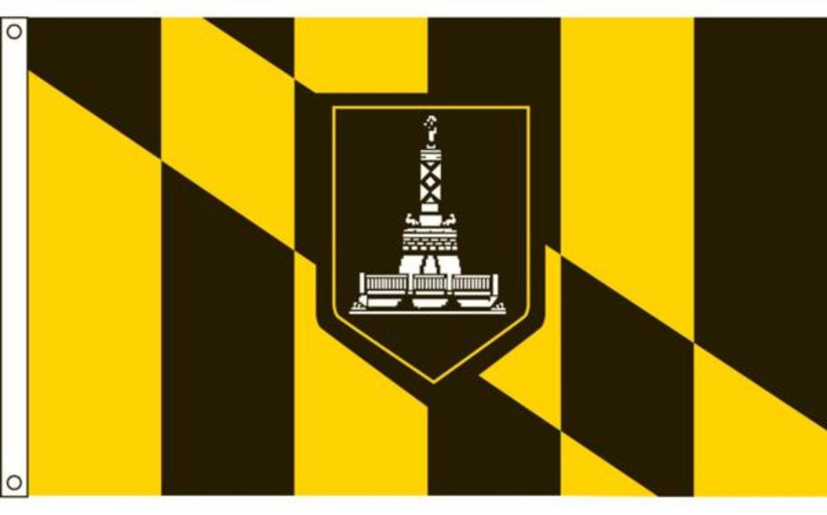 Baltimore, Maryland Outdoor Flag - Baltimore City Flag for Sale ...