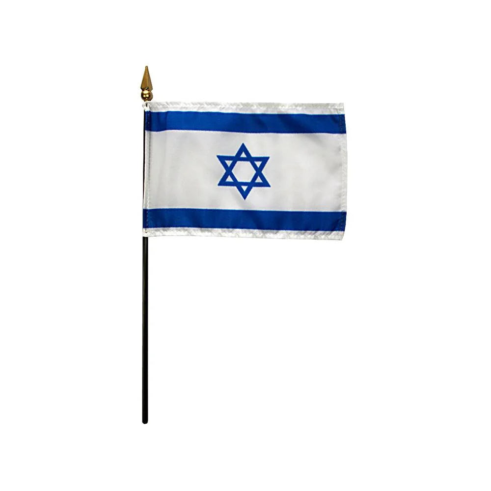 Miniature Israel Flag for Sale - Made in USA - Flagman of America
