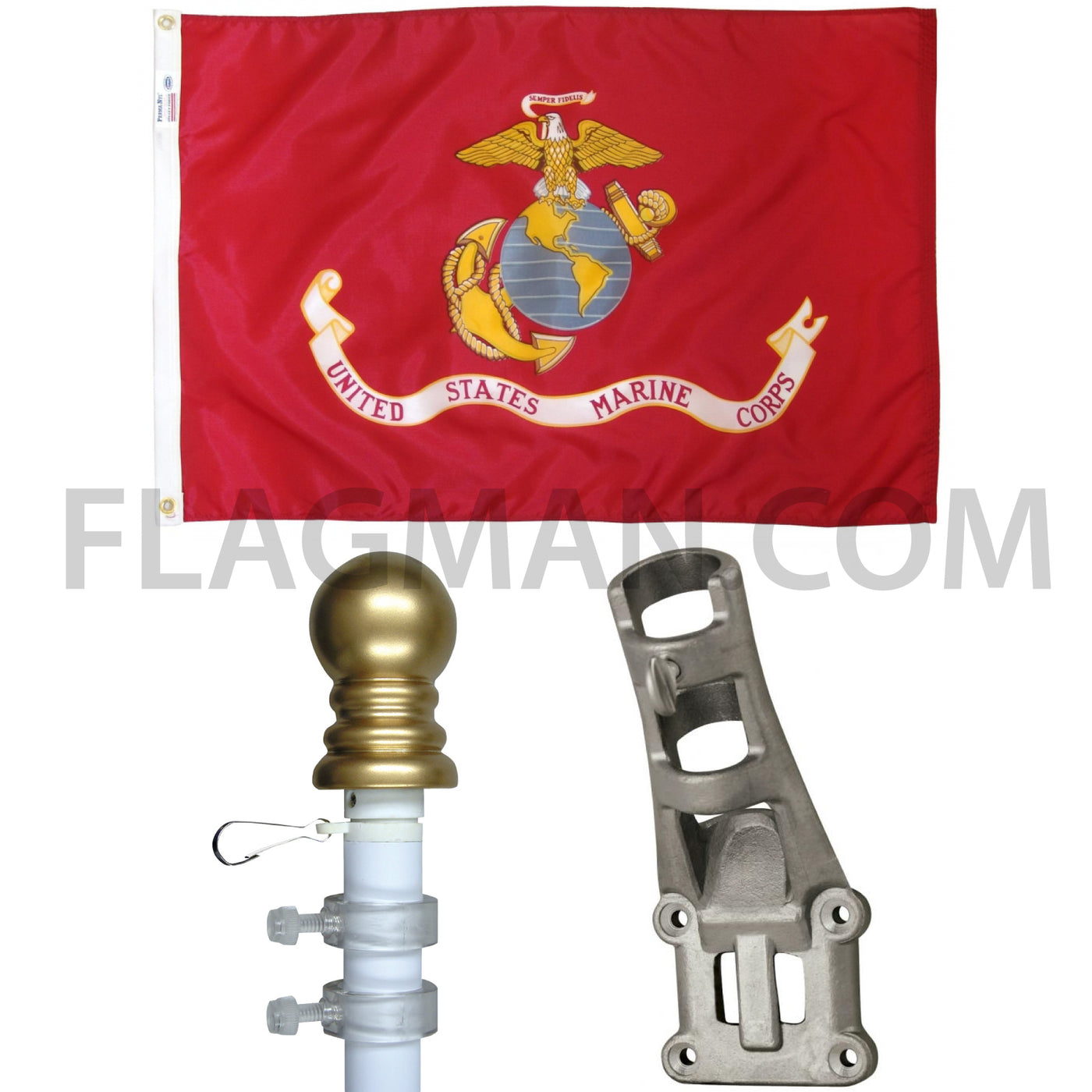 Marine Corp Outdoor Kit (Build Your Own) — Flagman of America
