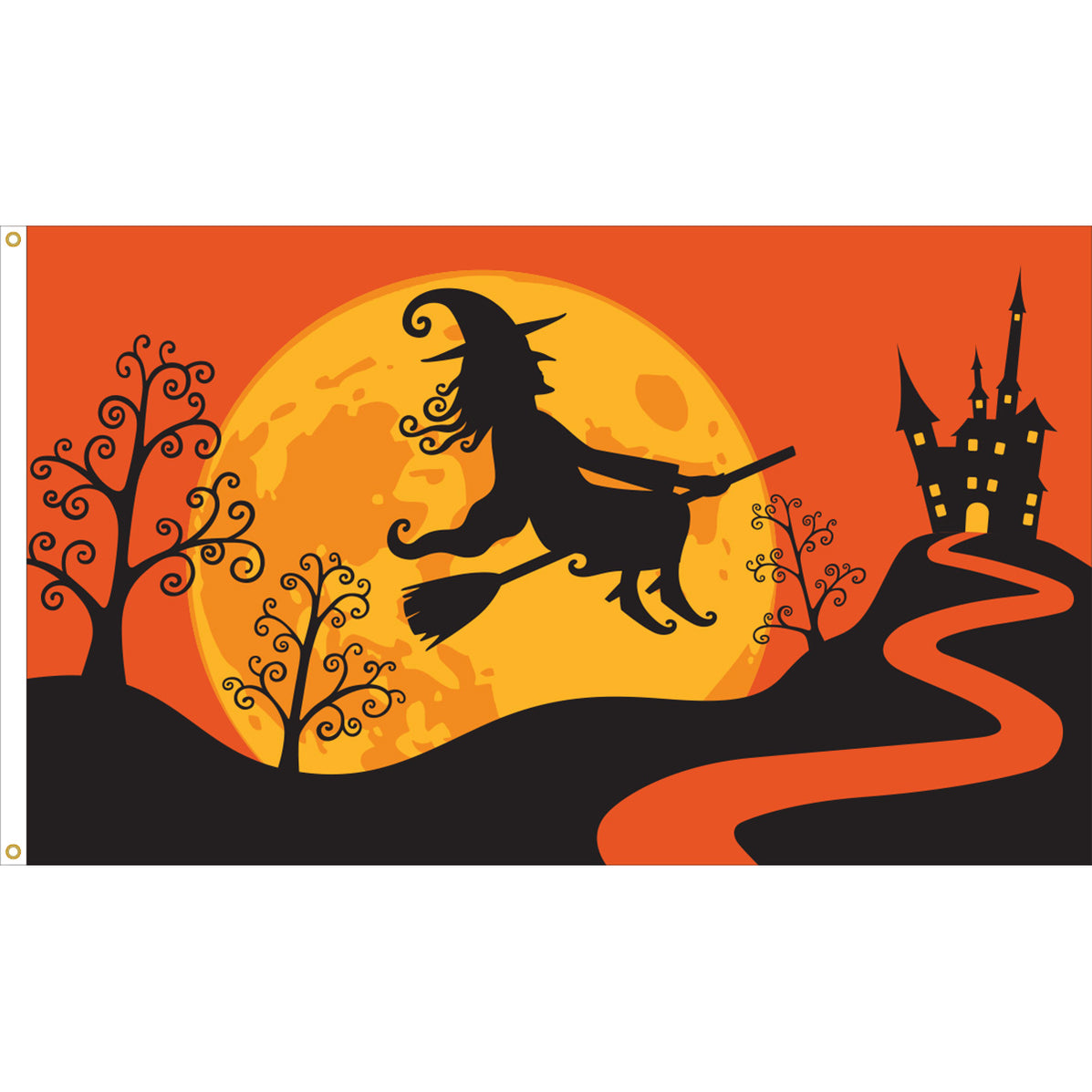 Witches Flag for Sale | Shop Witch Flags | Seasonal Flags | Holiday ...