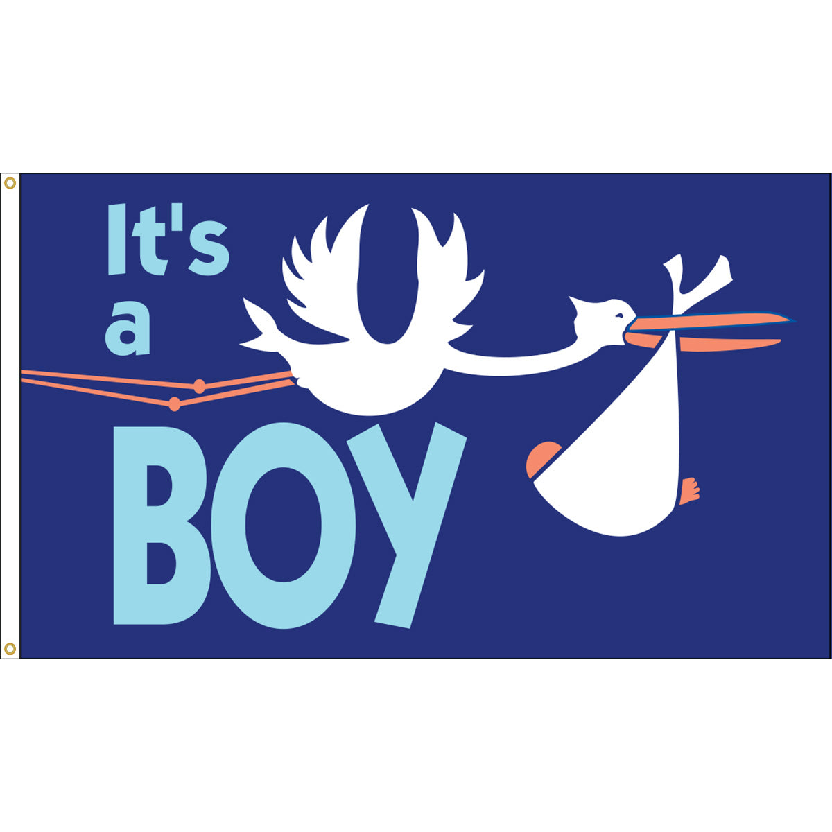 Its a boy flag for Sale | Shop It's a boy Flags | Baby Flag | Boy Flag ...