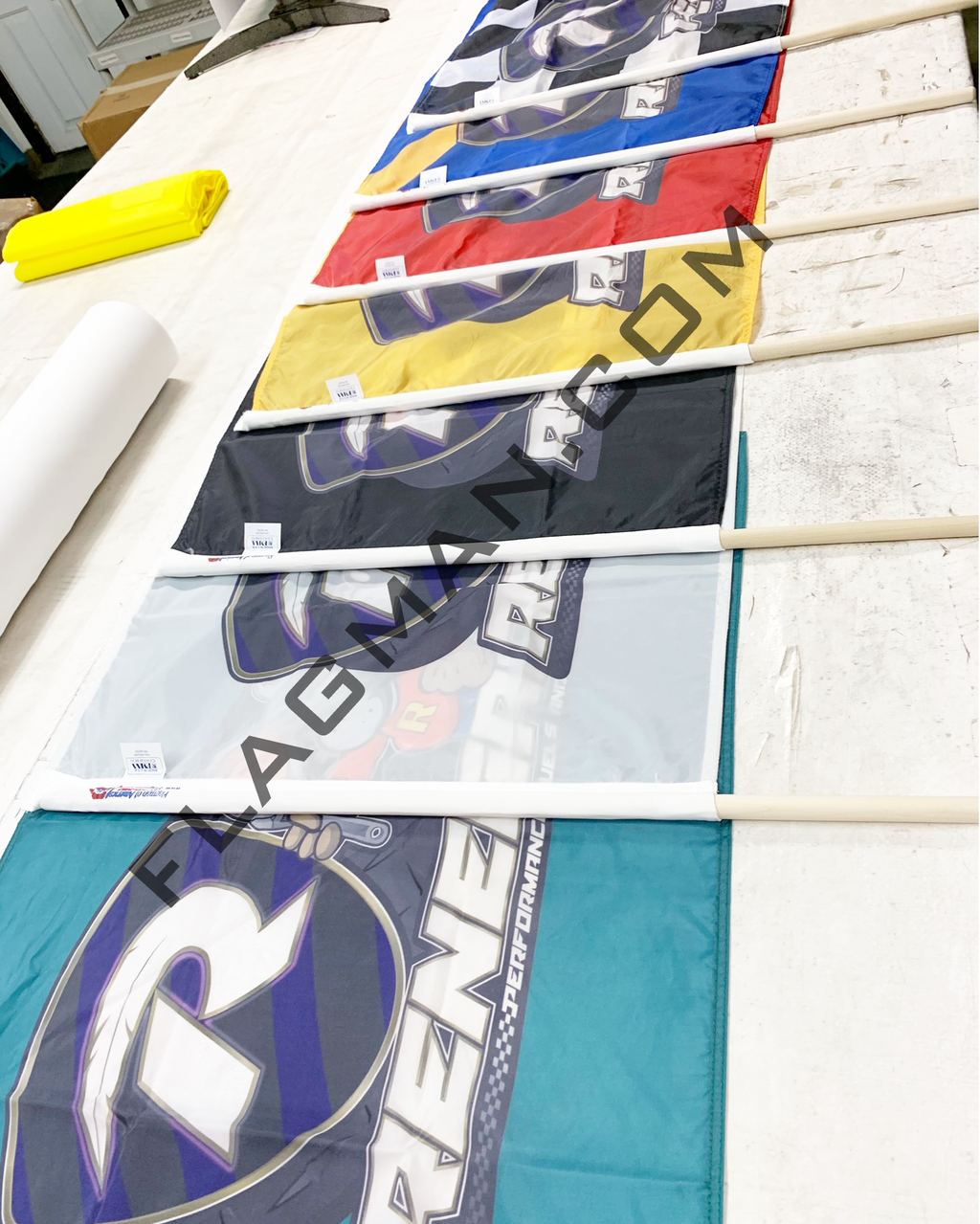 Racing Flag Sets for Sale - Track Flags for Sale Made in USA Flagman ...
