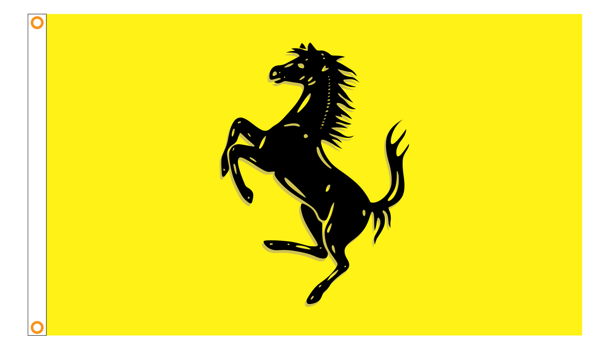 Printed Horse Flag - 3'x5' - Nylon - Heading & Grommets — Flagman of ...
