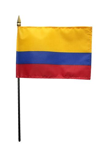 Mini Colombia Flag for Sale - Made in USA - Flagman of America