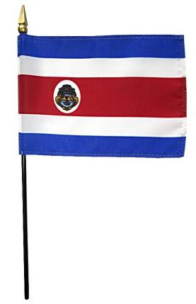 Mini Costa Rica Flag for Sale - Made in USA - Flagman of America