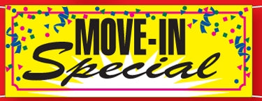 Move In Banner | Move in Special Banner | Move In Vinyl Banner ...