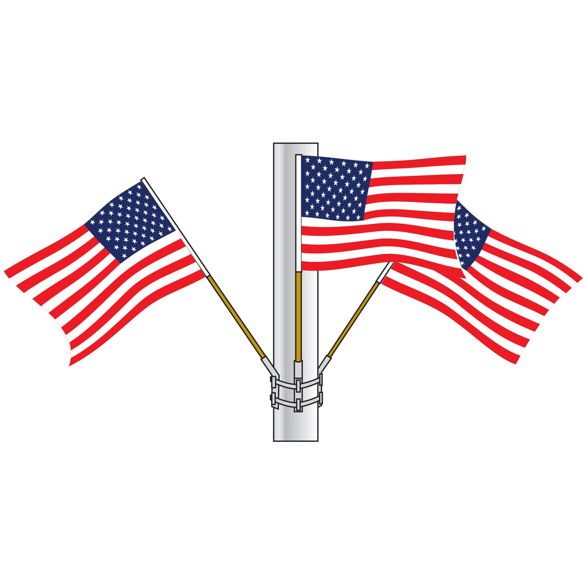 US Cluster Flags — Flagman of America