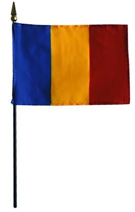 Mini Romania Flag for Sale - Made in USA - Flagman of America