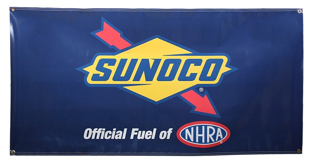 Sunoco Fuel of NHRA Vinyl Banner — Flagman of America