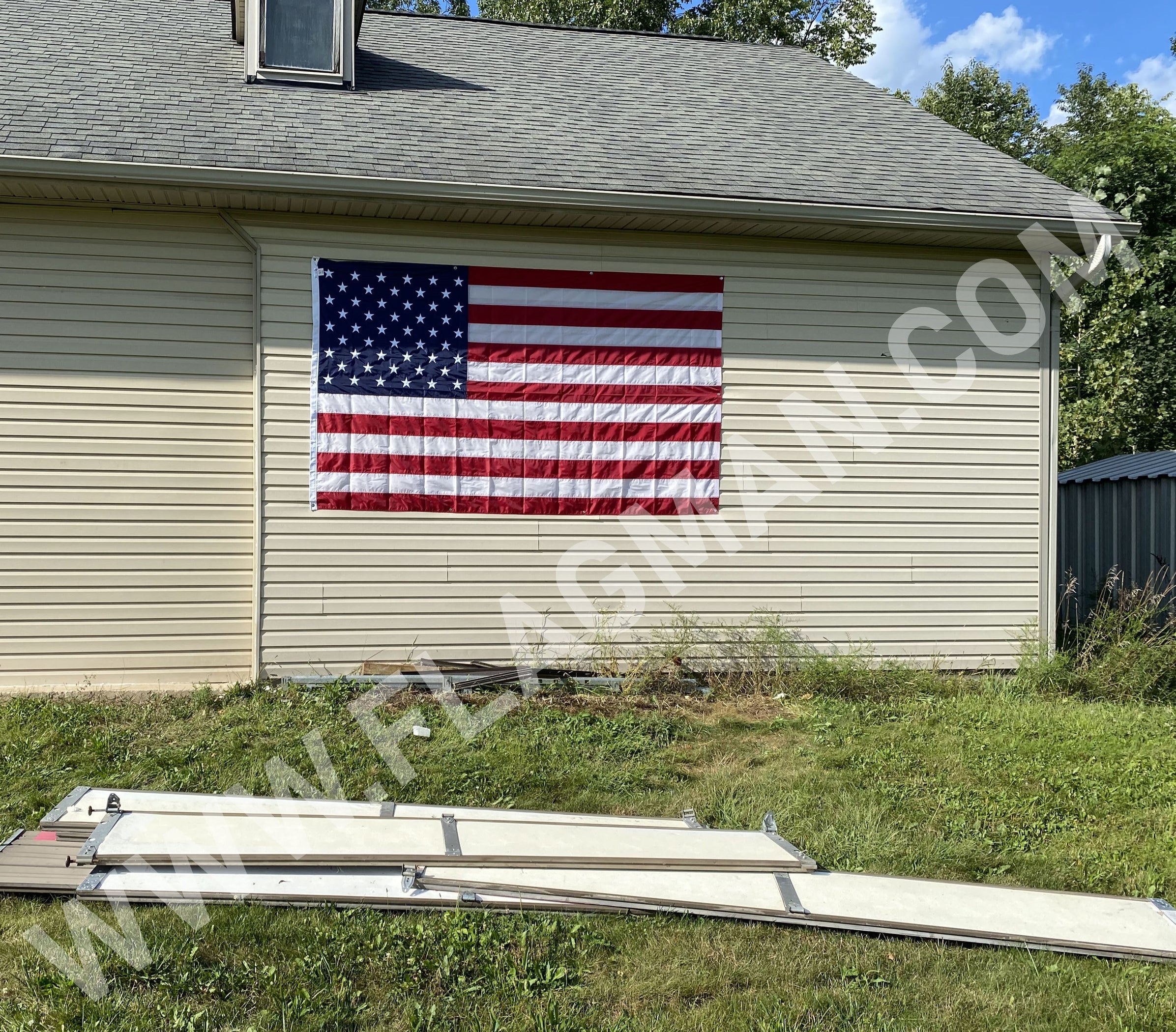 American Flag for Wall | US Flag for Wall | Wall Mounted American Flag ...