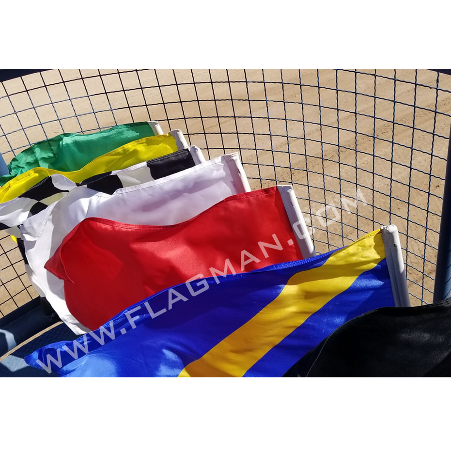 Shop White Racing Flags | White Flags | Shop White Race Flags — Flagman ...